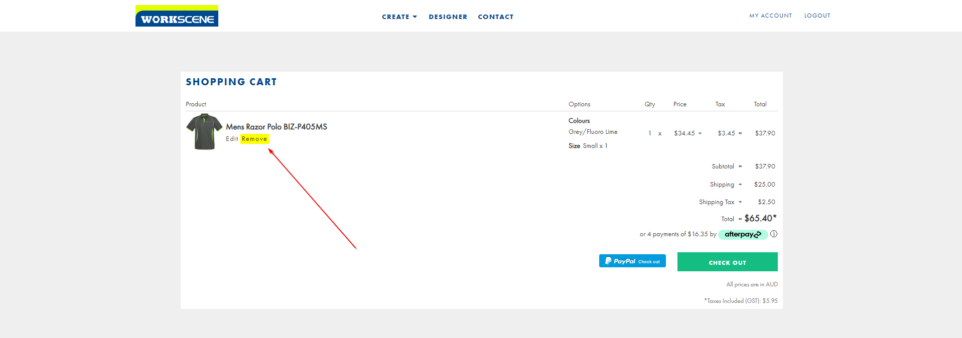How to re-order decorated garments online? – Workscene Help Centre